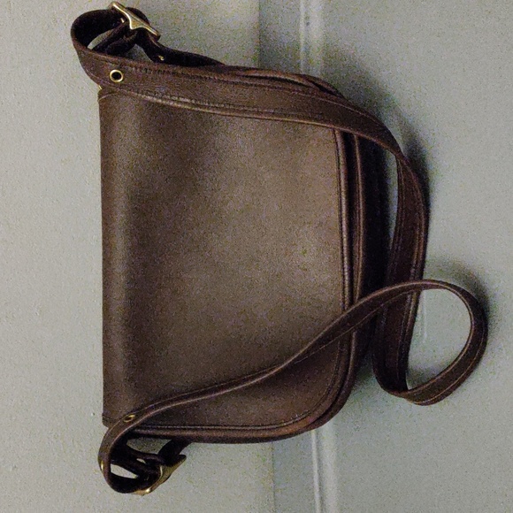 Coach | Bags | Coach Vintage Patricias Legacy Flap Bag Dark Brown ...